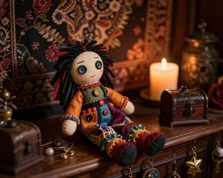 Voodoo Puppe selbst machen: Anleitung für An Afrika-Blog
